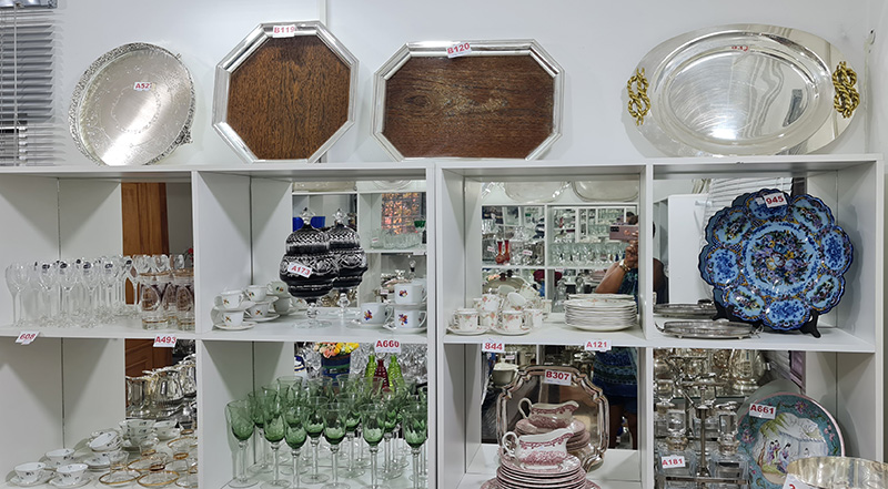Decoração – Pratarias e Relíquias